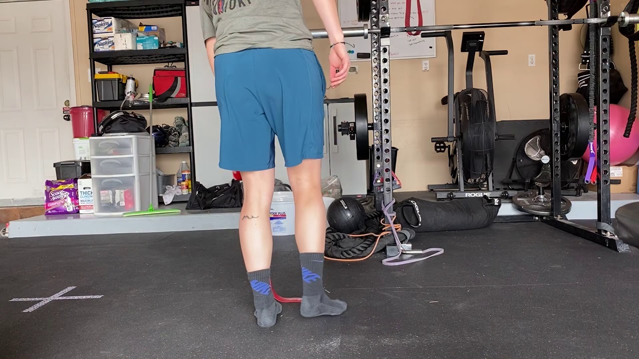 Heel raise+active arch - YouTube