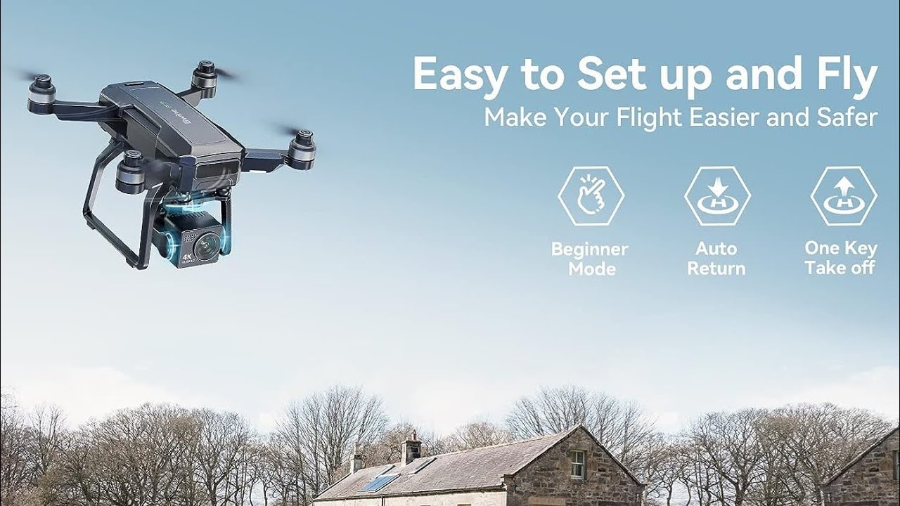 Bwine F7 GPS Camera Drone with FAA Certification Completed for Adults ...