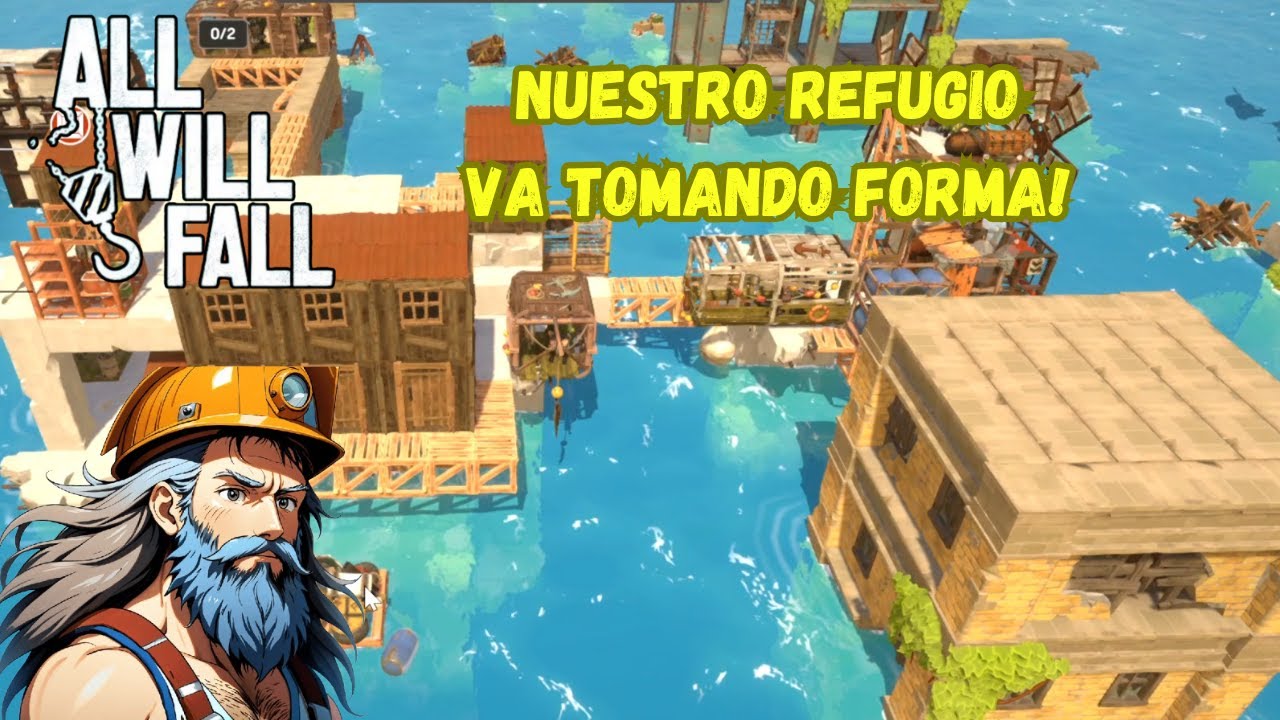 ALL WILL FALL gameplay español --CRECE nuestra pequeña CIUDAD! -- - YouTube