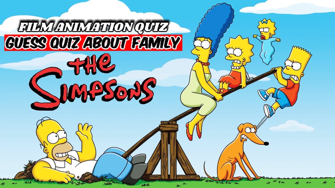 THE SIMPSONS ANIMATED MOVIE QUIZ | GUESS THE SIMPSONS FAMILY GAME QUIZ ...