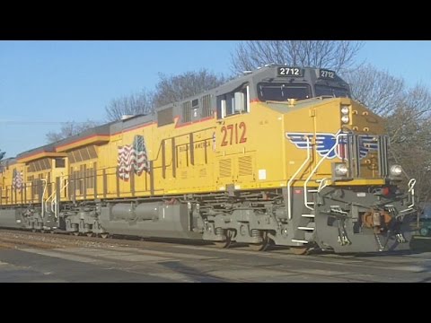 UP 2712 & 2719- New Tier 4 Gevo's, 11/15/16 - YouTube
