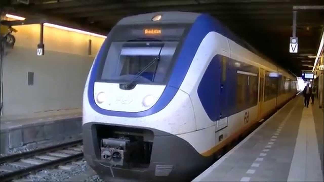 NS SLT 2450 vertrekt van station Utrecht Centraal. - YouTube