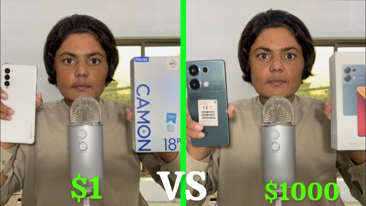 $1 Phone VS $1000 Phone [ASMR] - YouTube