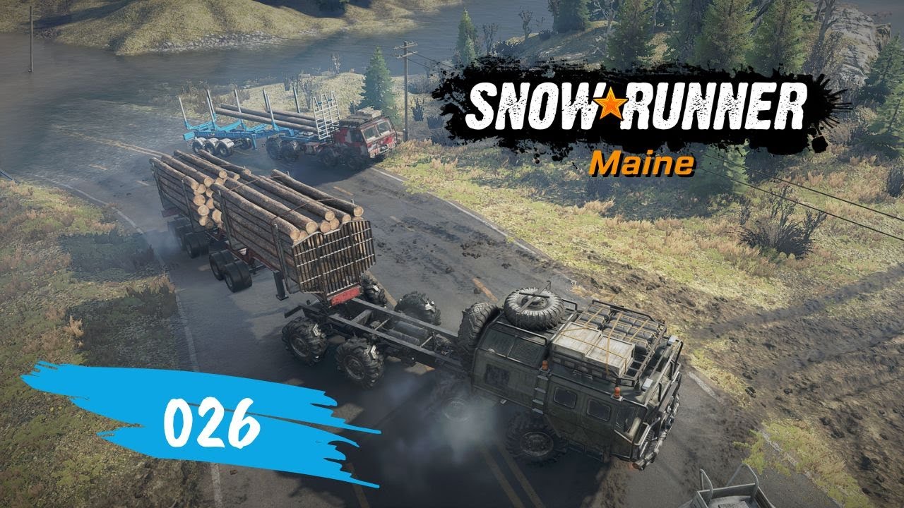 Beginn der Bretterproduktion I - Snow Runner (Maine) 026 - PC Lets Play ...