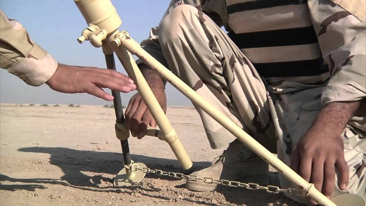 Iraqi Army Mortar Course - YouTube