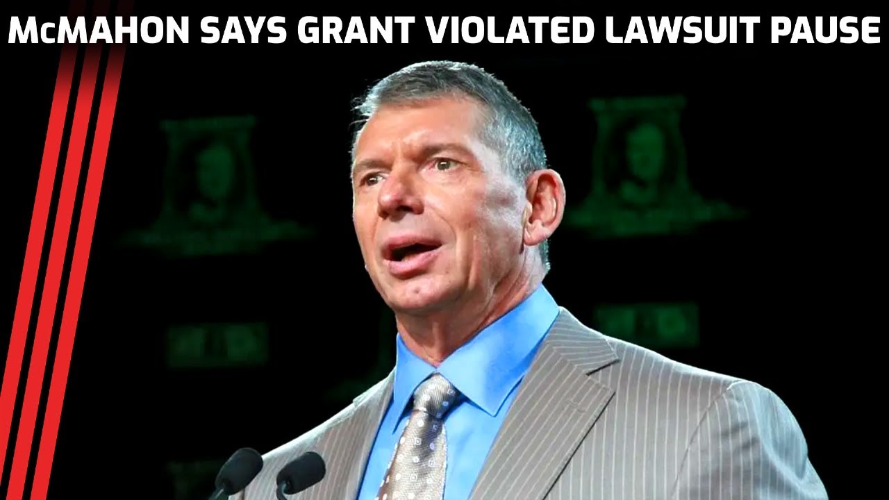 Vince McMahon Argues Janel Grant Violated Lawsuit Pause - YouTube