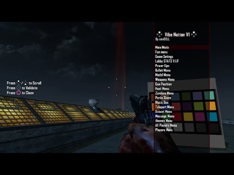 (PS3) bo2 zombies mod menu wiht randoms gameplay - YouTube