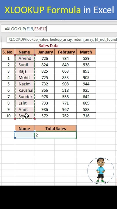 Advanced XLOOKUP Formula in Excel #excel #exceltips #exceltutorial #shorts #msexcel # ...