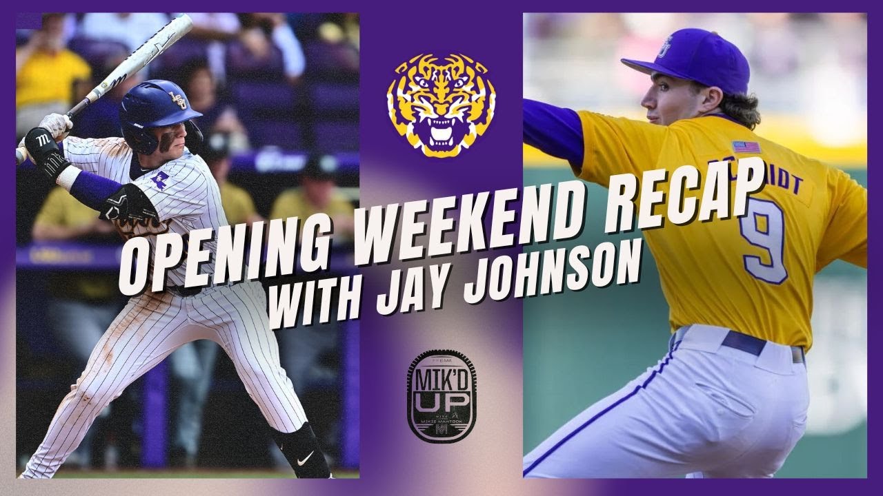 LSU Baseball | Jay Johnson RECAPS a Successful Opening Weekend for the Tigers - YouTube