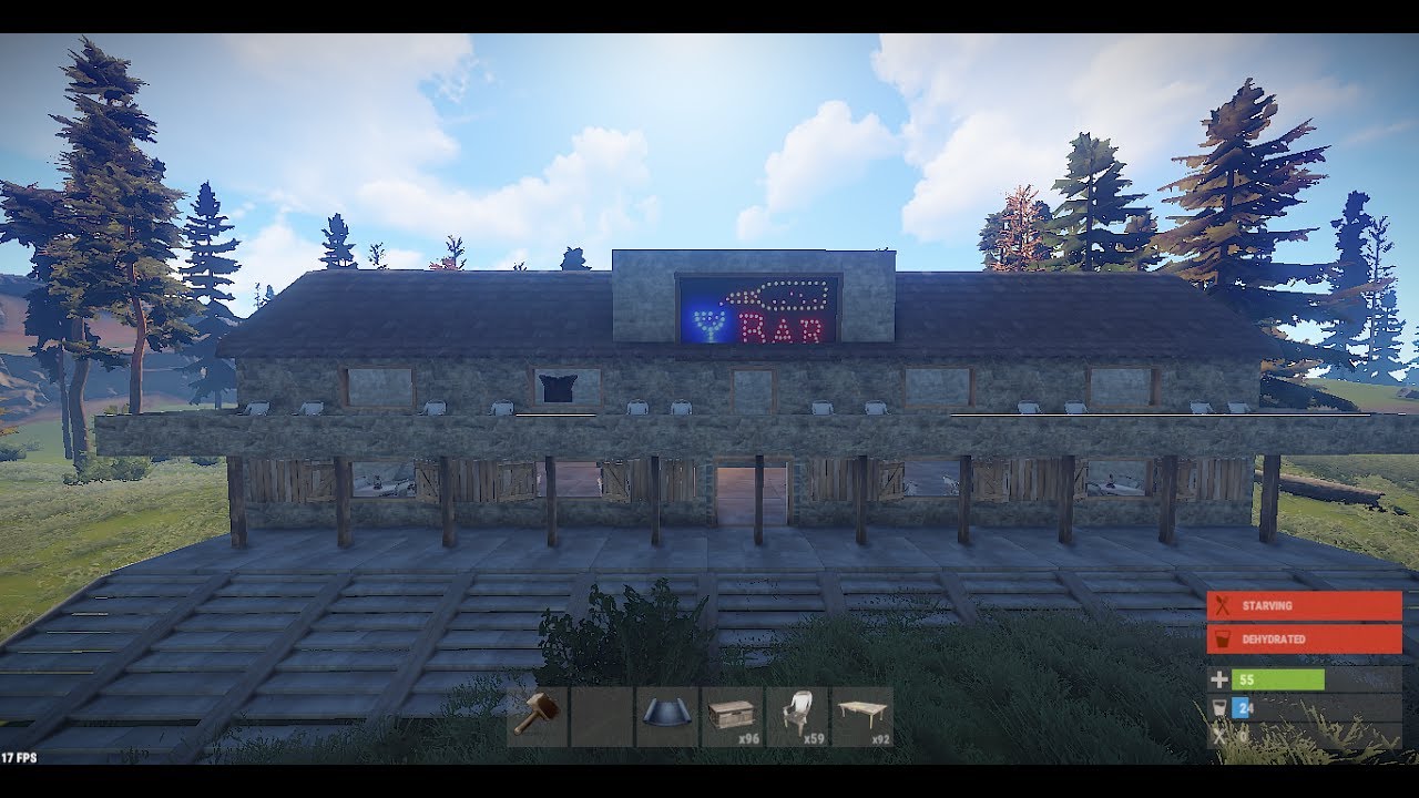 rust npc restaurant - YouTube