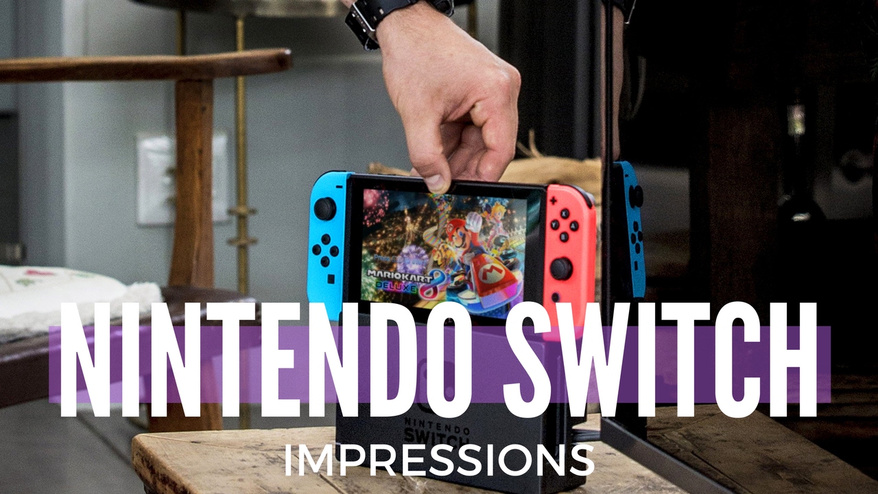 Hands on with the Nintendo Switch - YouTube
