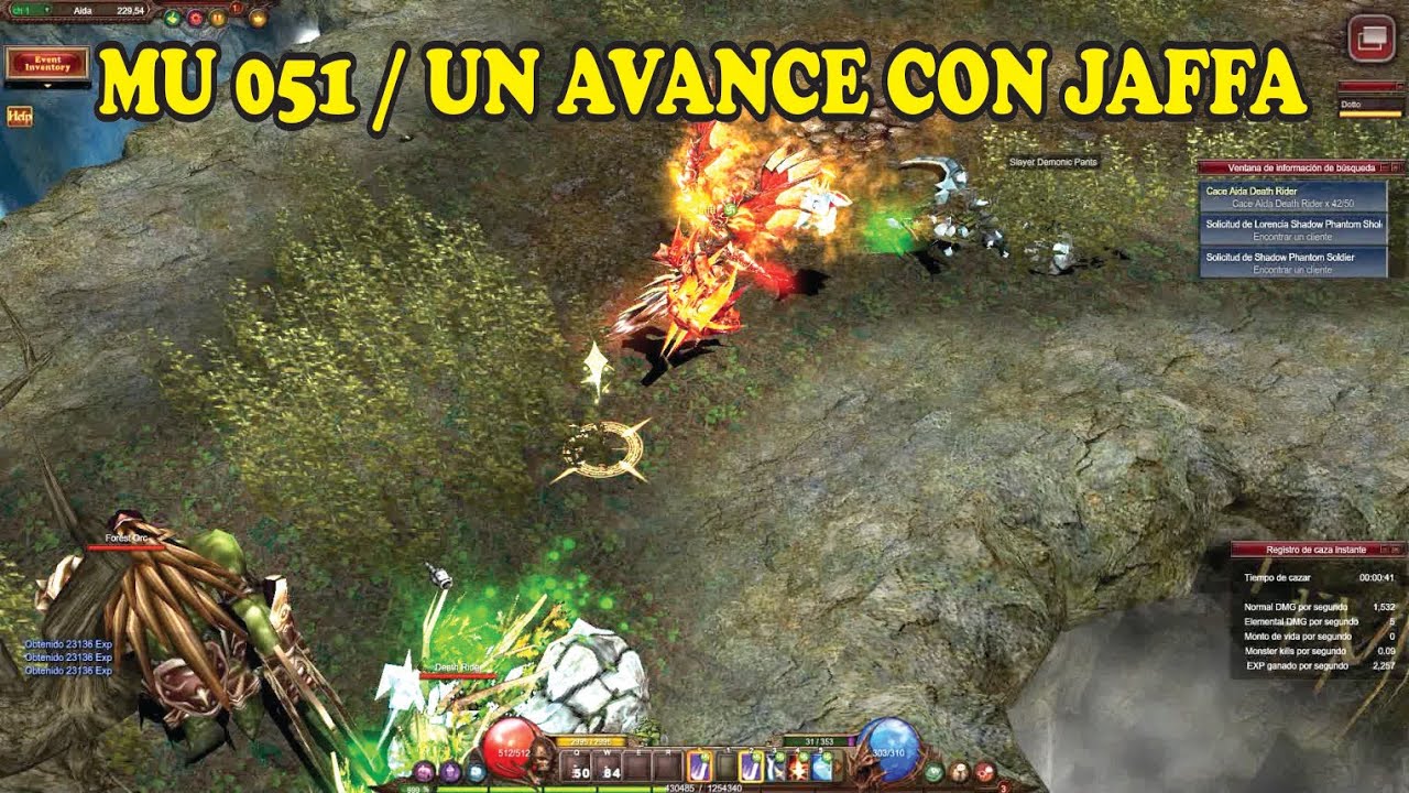 MU ONLINE WEBZEN - 051 UN AVANCE CON JAFFA / GAMEPLAY ESPAÑOL - YouTube