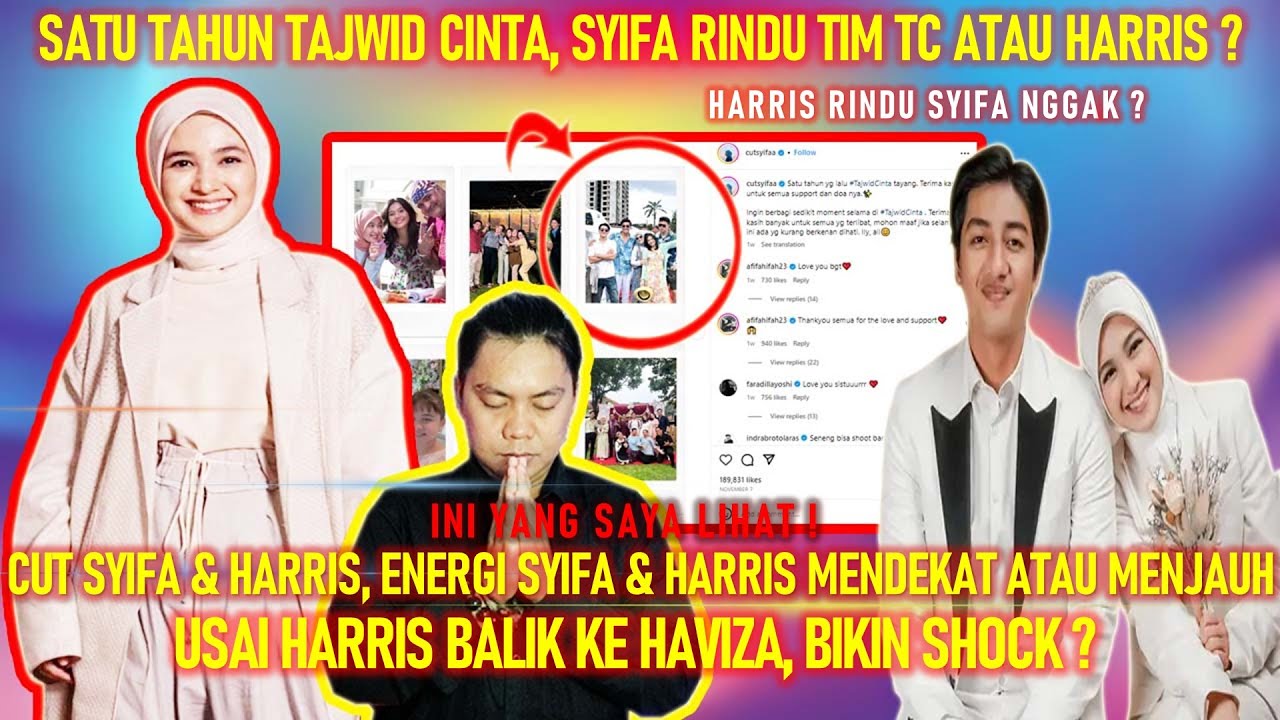TERAWANG CUT SYIFA DAN HARRIS VRIZA, ENERGI SYIFA DAN HARRIS MENDEKAT ATAU MENJAUH, USAI KE ...