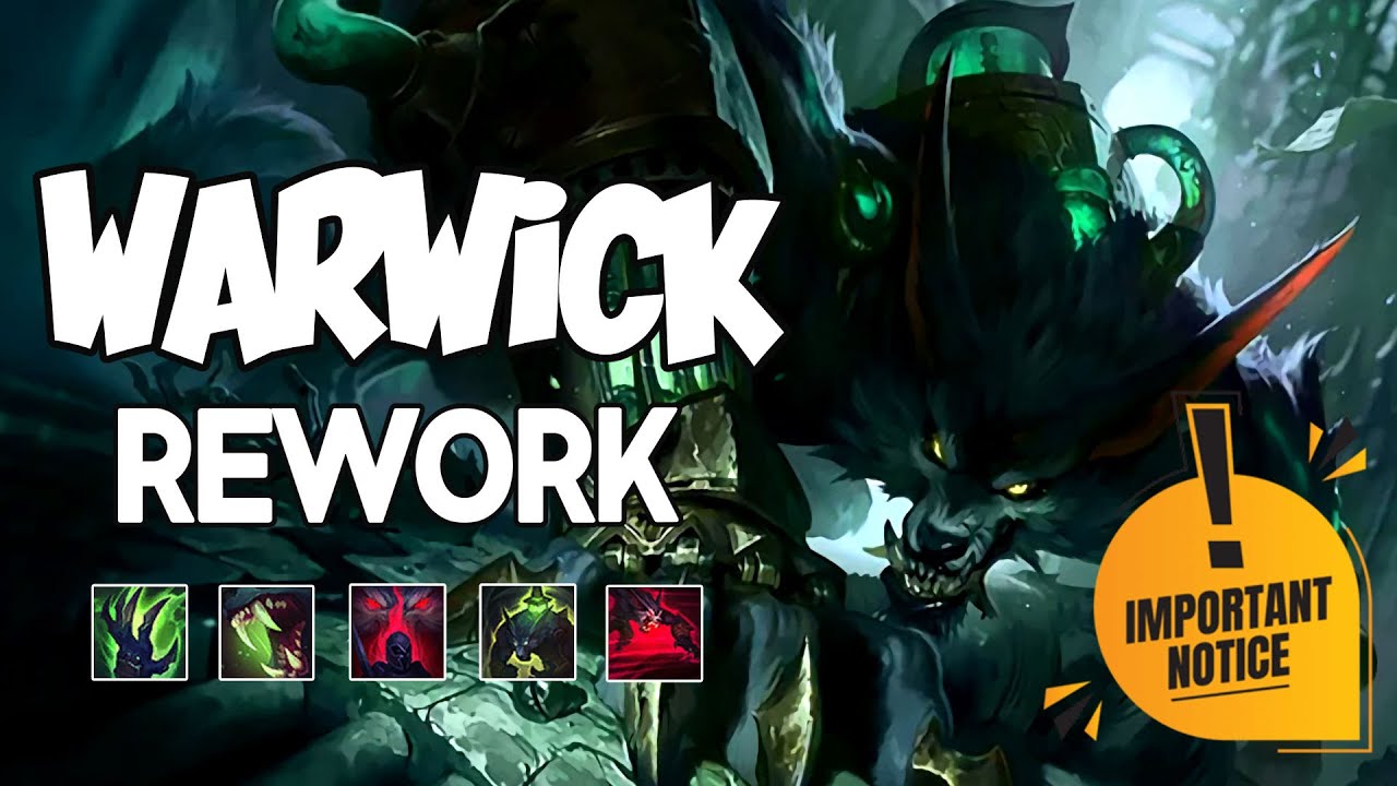 WARWICK REWORK! Come funziona ? Il Cambiamento alla Ulti è una Figata ...