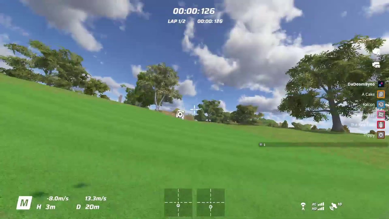 [FPV] 드론 시뮬레이터 연습비행 (Liftoff) - [FPV] Dron simulation practice (Liftoff ...
