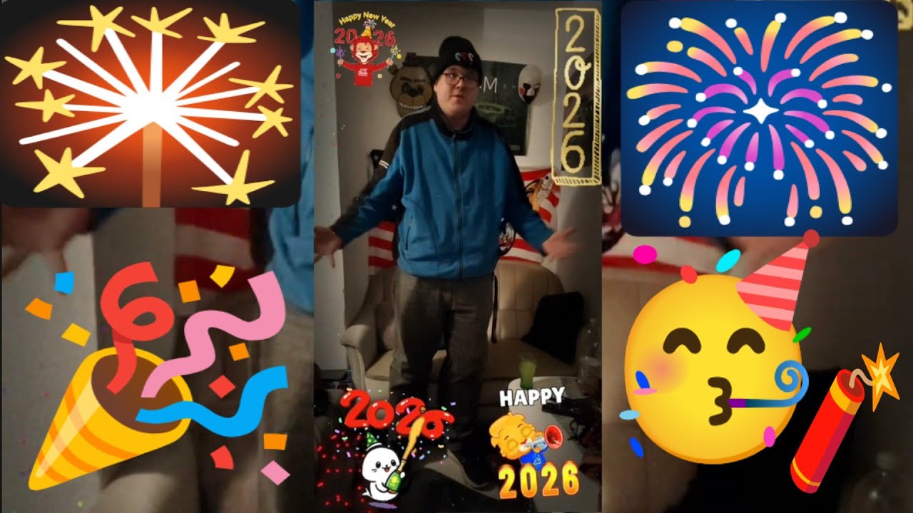 Frohes Neues Jahr 2026 Feuerwerk Prost Neujahr Herzlich Willkommen im ...