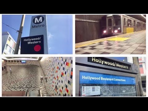 - Hollywood / Western Station (LA METRO Red Line) - YouTube