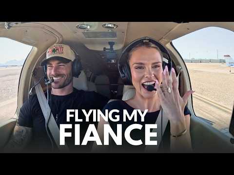 Flying My Fiancé in My New Plane for the First Time 👩‍✈️😳