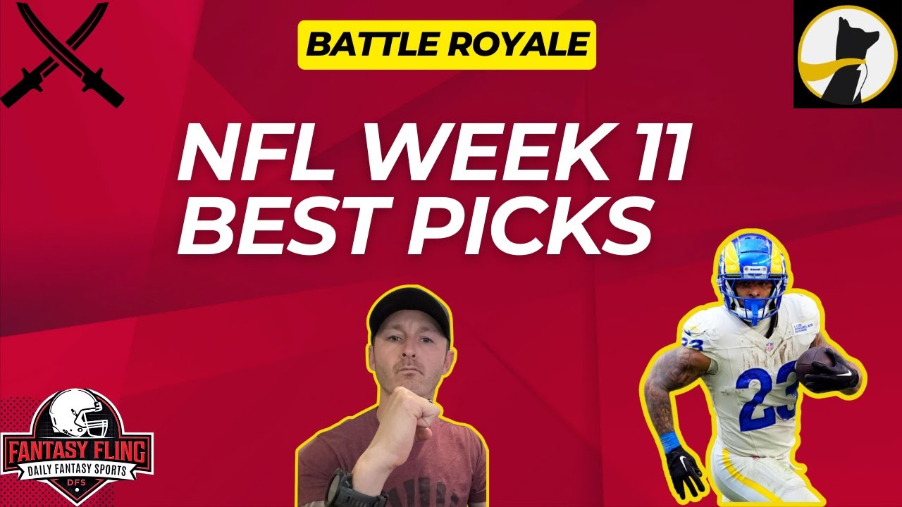 Best Battle Royale Draft Picks Week 11 - YouTube