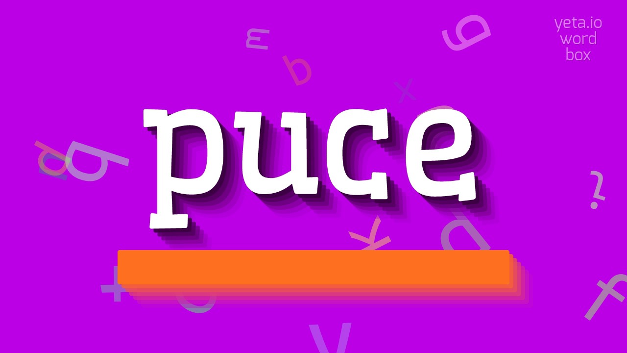 How to say "puce"! (High Quality Voices) - YouTube