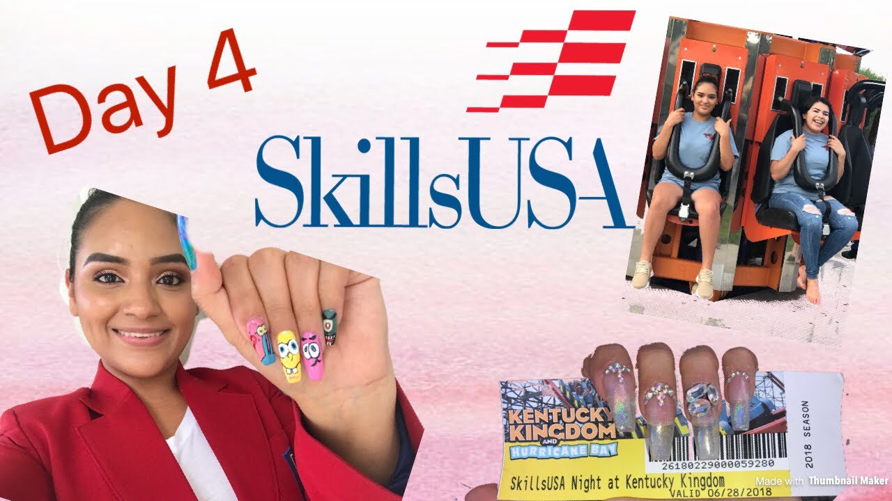 SkillsUSA National Competition 2018 | Nail Care Day 4 - YouTube