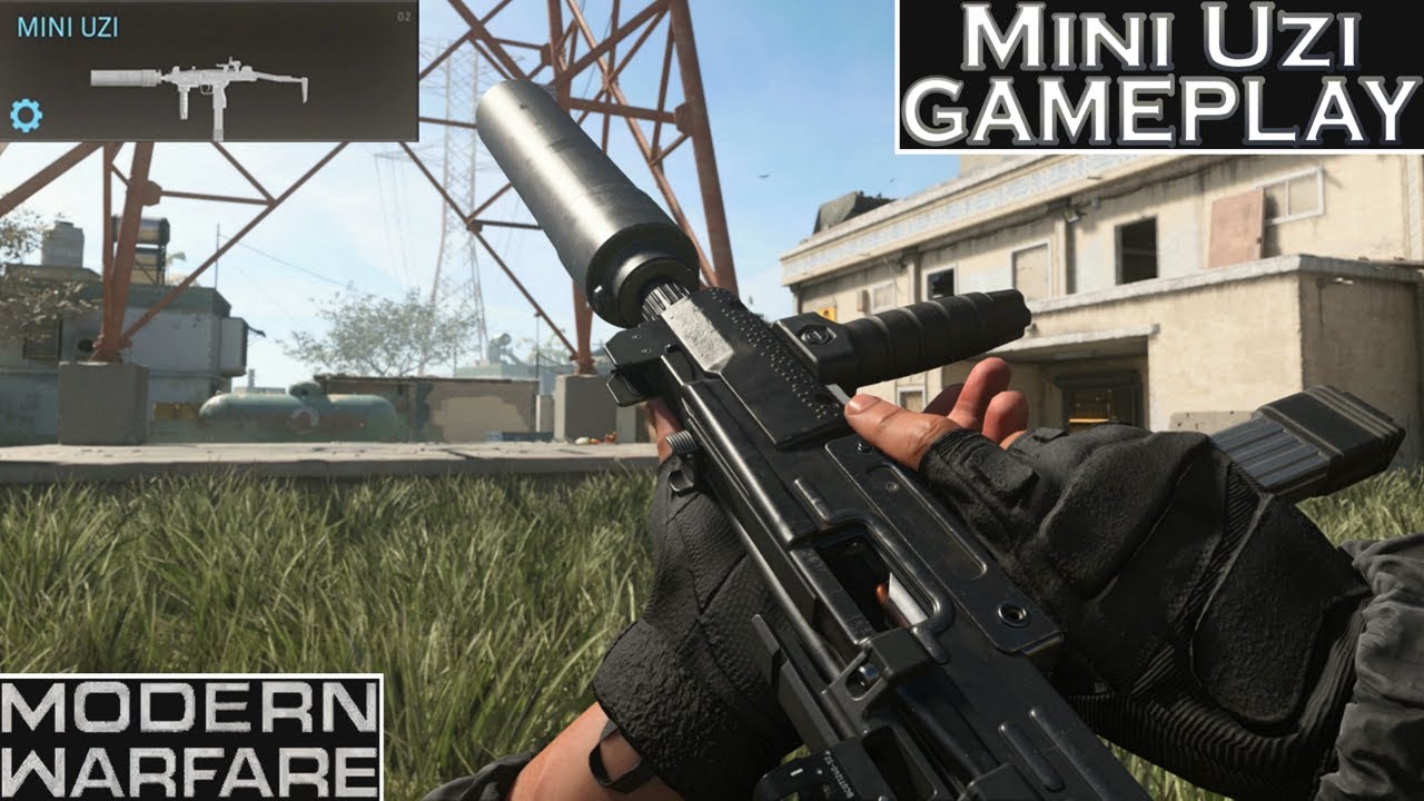 Modern Warfare Mini Uzi Gameplay - YouTube