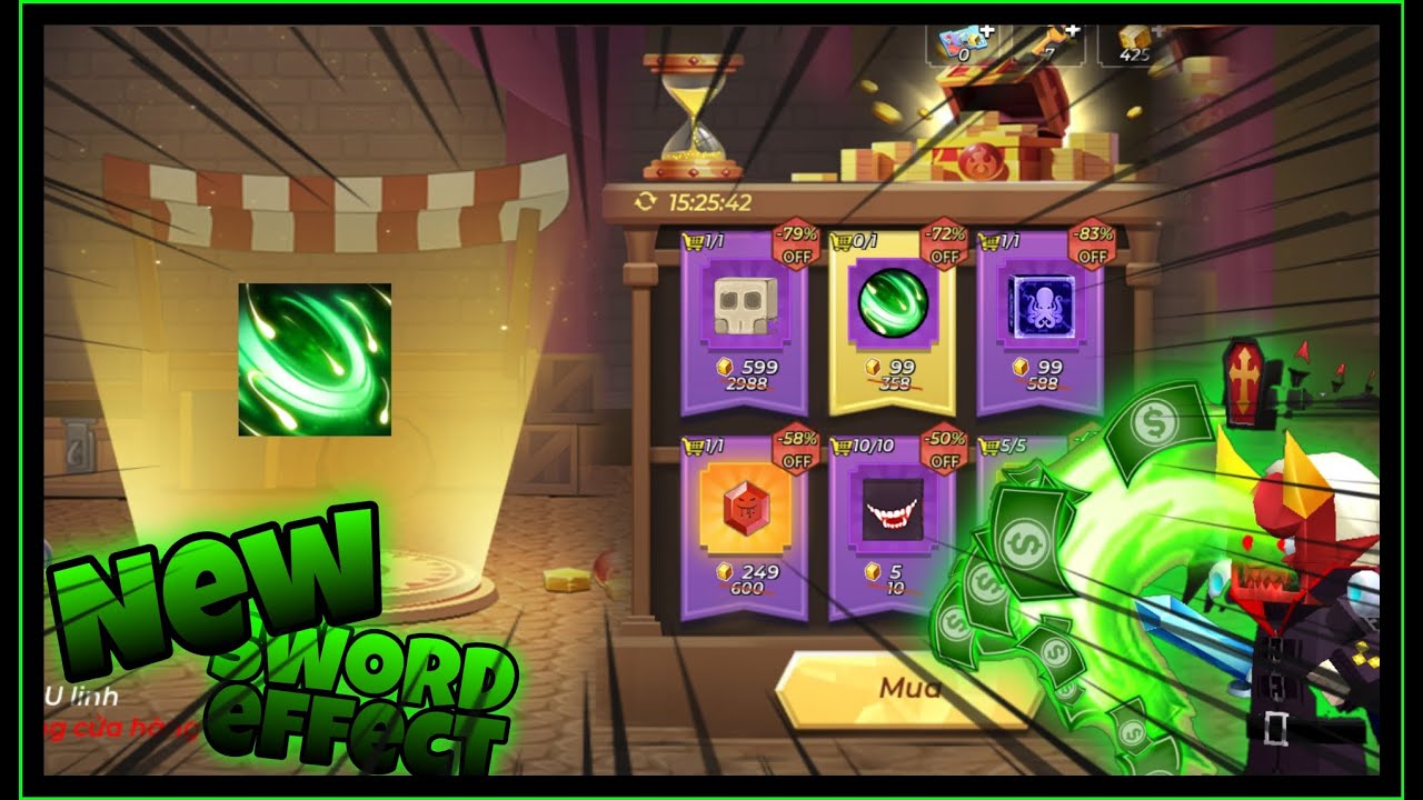 I got Sword effect and new block skin in Blockman Go Bedwars - YouTube