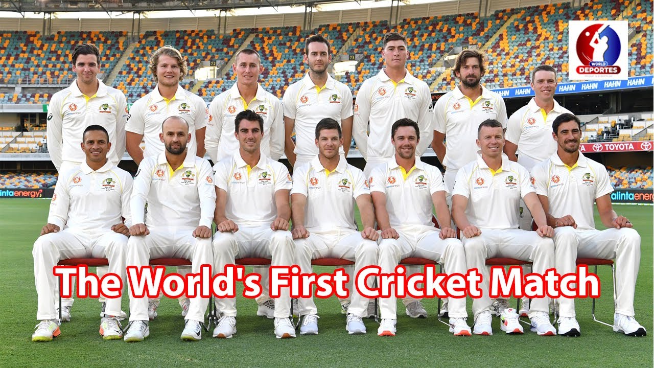 The World's First Cricket Match - YouTube