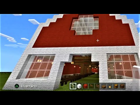 Como construir um celeiro no Minecraft - YouTube