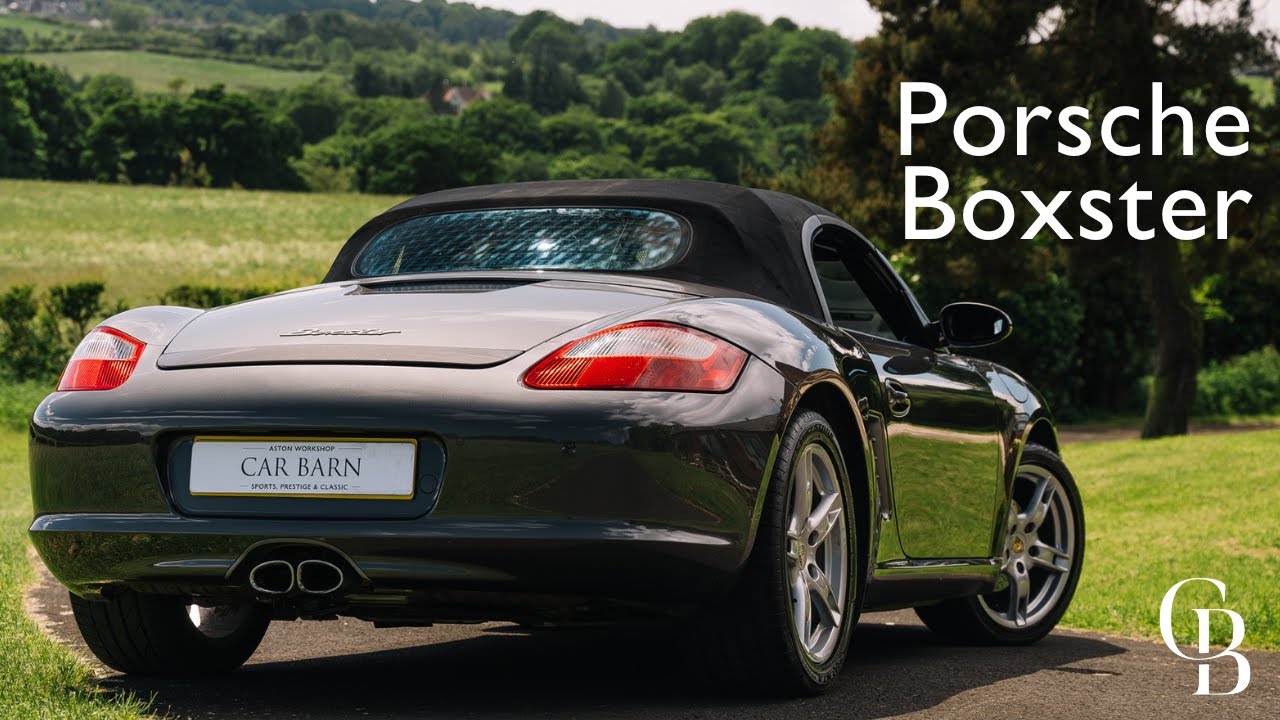 Porsche Boxster at Car Barn Beamish - YouTube