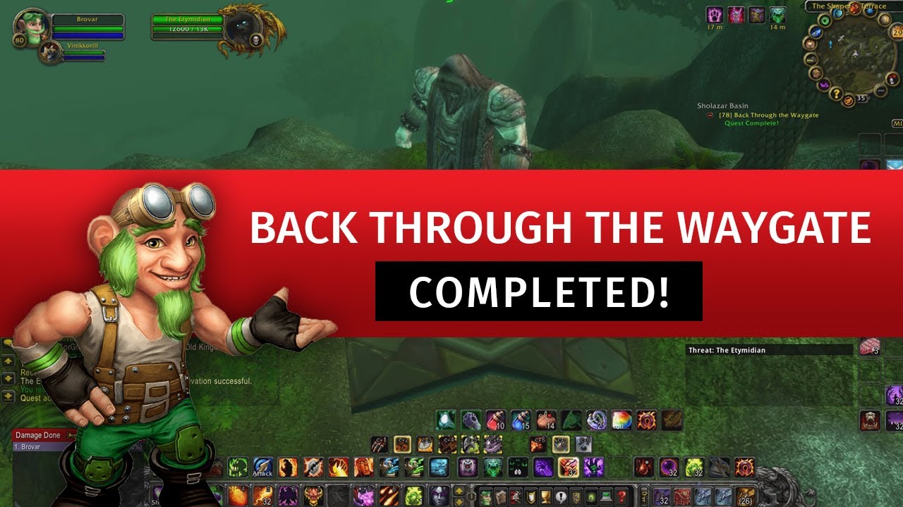 Back Through the Waygate WotLK Classic Warlock Gnome Wrath of the Lich ...