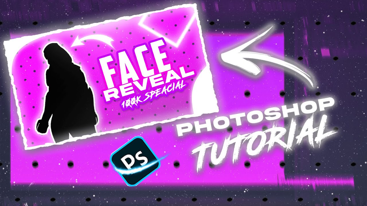 how to make face reaveal thumbnail tutorial on pc - YouTube