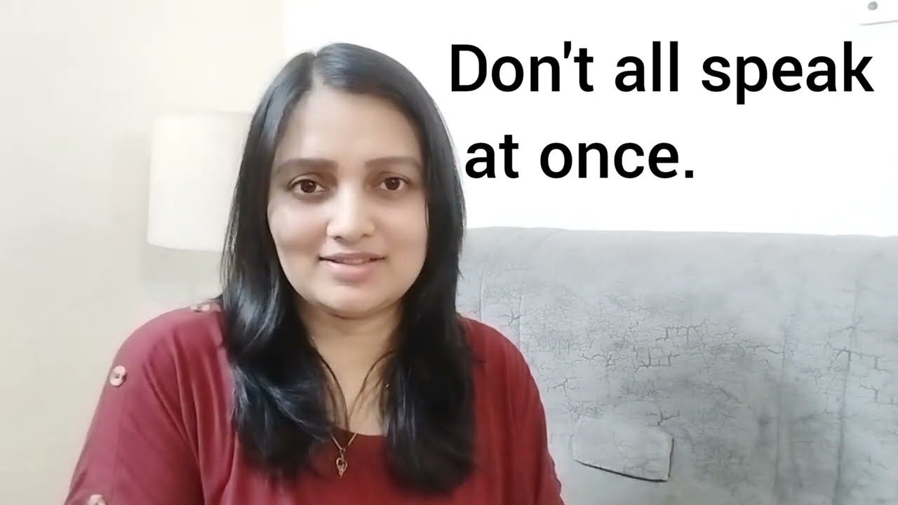 At once meaning explanation with example sentences. - YouTube