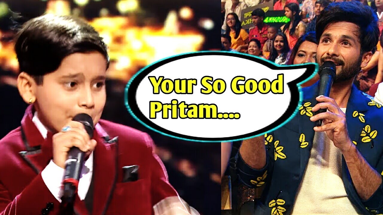 Shahid Kapoor Praises Performance Of Pritam Acharya On SaReGaMaPa Lil ...