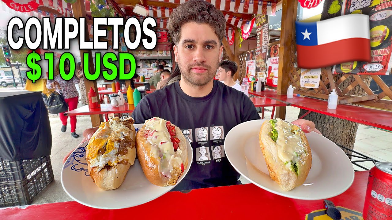 Los COMPLETOS CHILENOS son un ARTE 🇨🇱 - YouTube