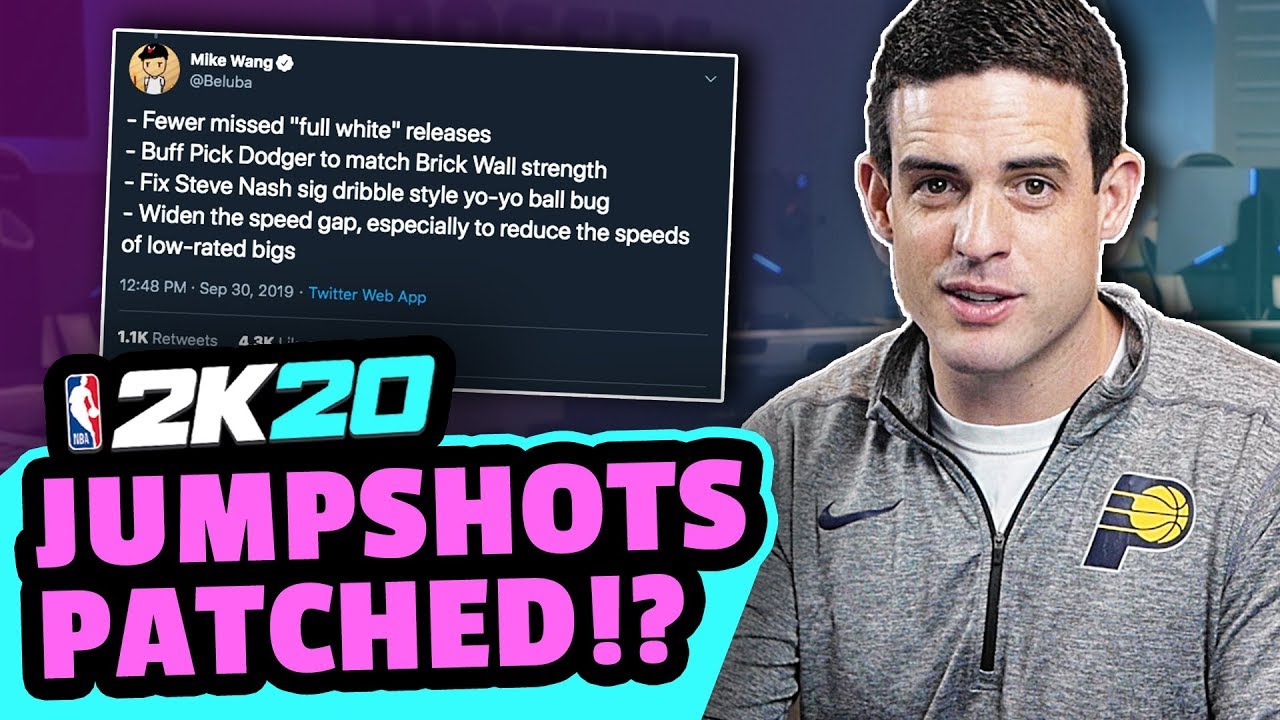 NBA2KLAB TESTS JUMPSHOTS AFTER 2K20 PATCH 1.05 - YouTube