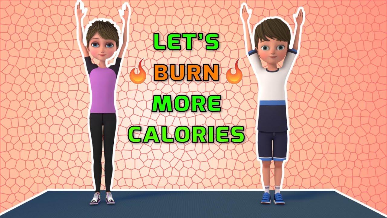 STANDING EXERCISES FOR KIDS: BURN CALORIES! - YouTube
