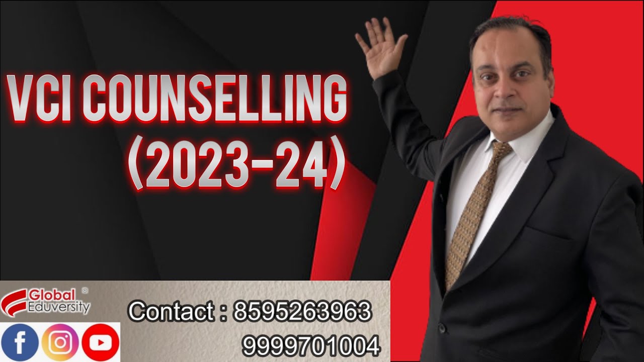 VCI COUNSELLING (2023-24) IN HINDI - YouTube