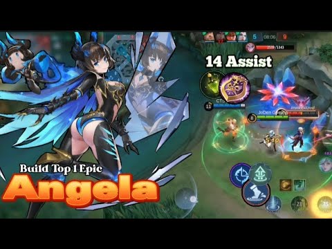 Damage Support Angela super Slow| 14 Assist - Build Top 1 Epic Angela ...