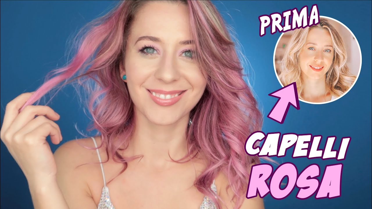CAMBIO LOOK *capelli Rosa Perlato - YouTube