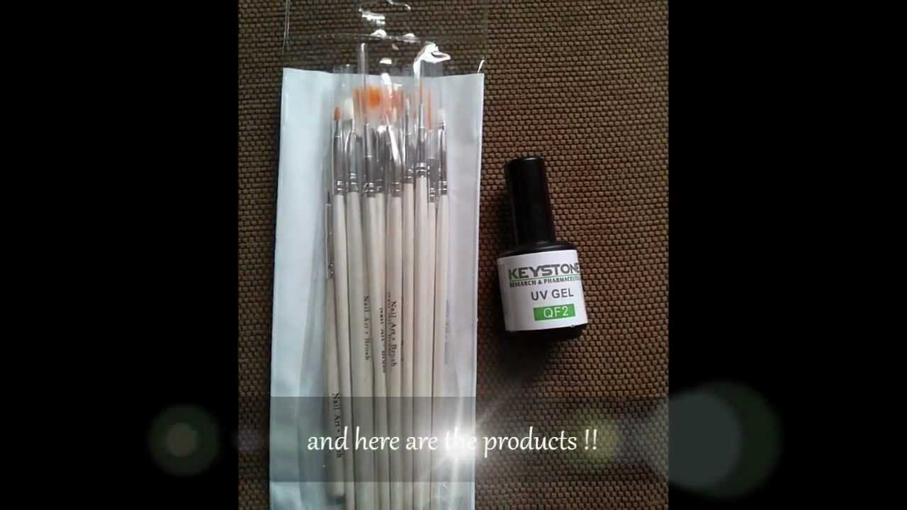 Bps brushes & finish gel review - YouTube