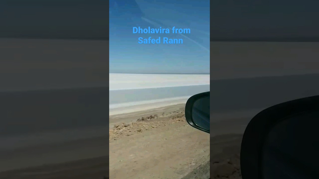 Dholavira from Safed Rann by road - YouTube