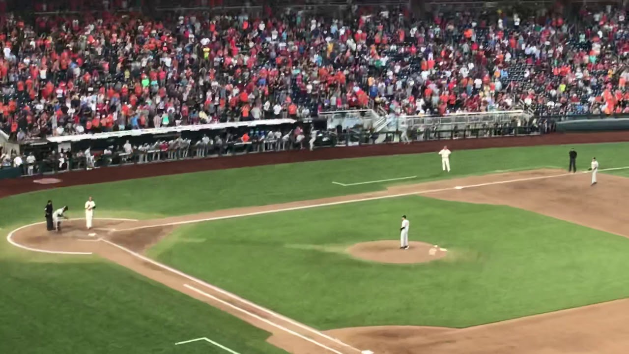 2018 CWS Last out - YouTube