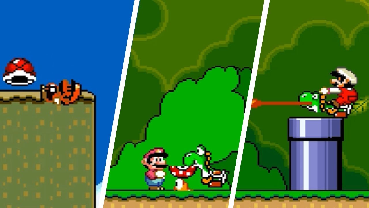 Super Mario World - Bugs e Glitches - YouTube