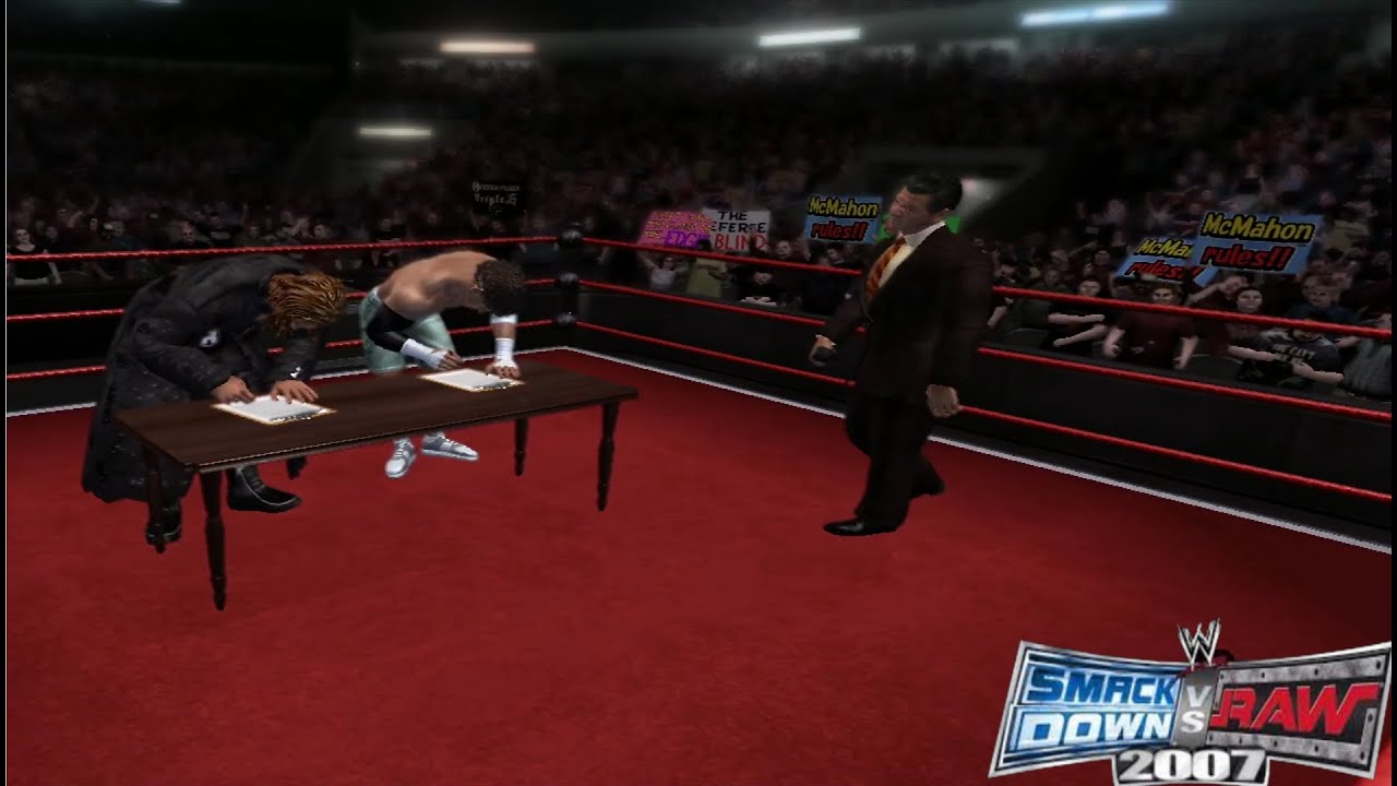 Edge Wants His Vengance At Vengance!!! Smackdown Vs Raw 2007 Season ...