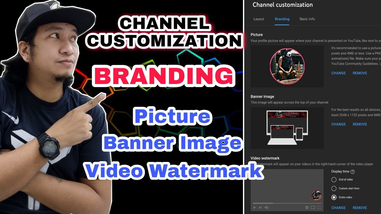 YOUTUBE CHANNEL CUSTOMIZATION | BRANDING - YouTube