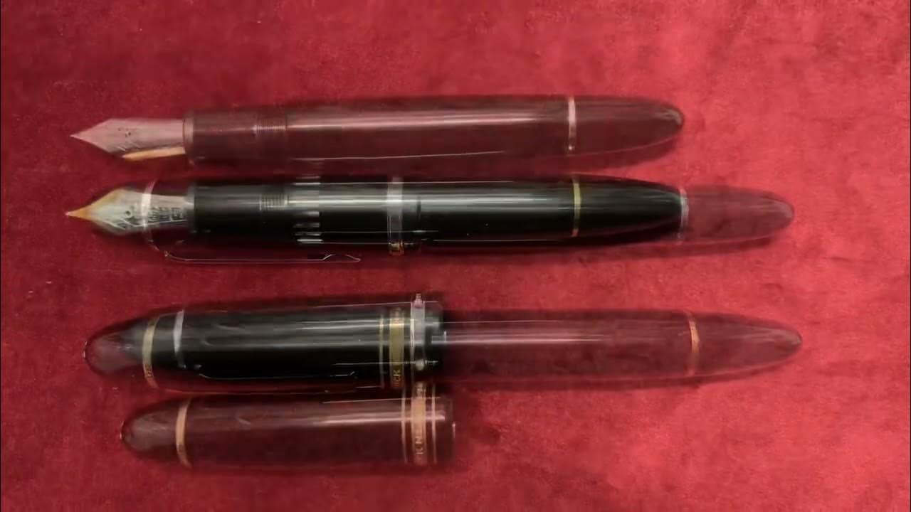 Jinhao x159 side by side with Montblanc 149 - YouTube