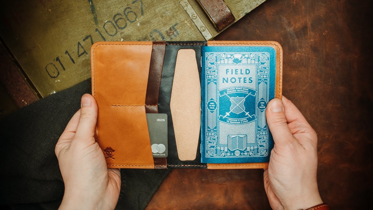 Handmade Passport Wallet Step-by-Step Guide - YouTube
