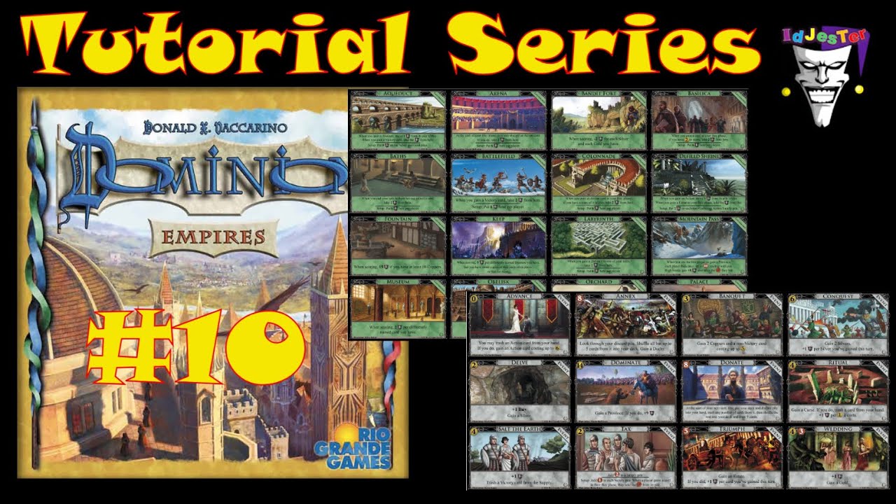 Learning to Play DOMINION Board Game with EMPIRES Expansion 10 Overview ...