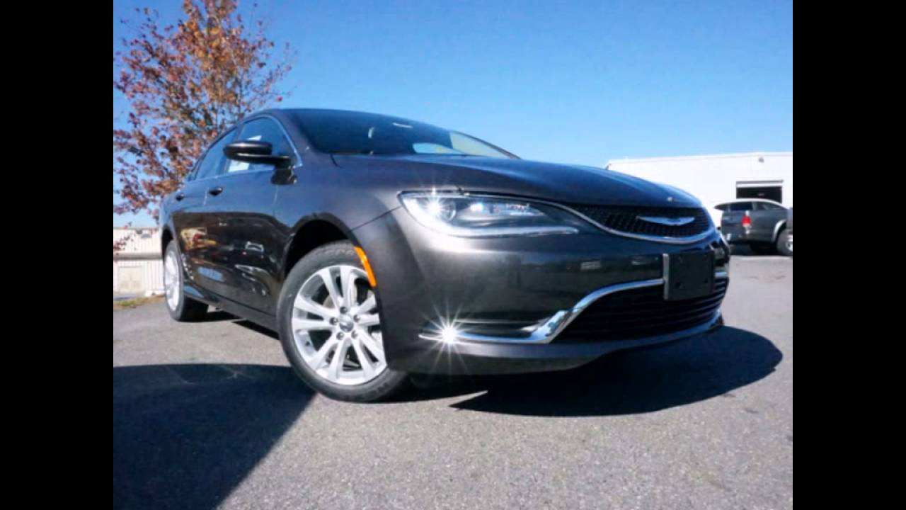2016 Chrysler 200 Maximum Steel Metallic - YouTube